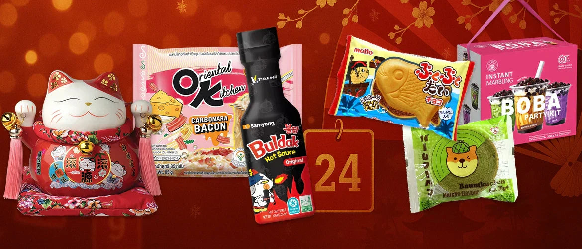 Adventskalender mal anders – Asiatische Highlights zum Selbstbefüllen ...